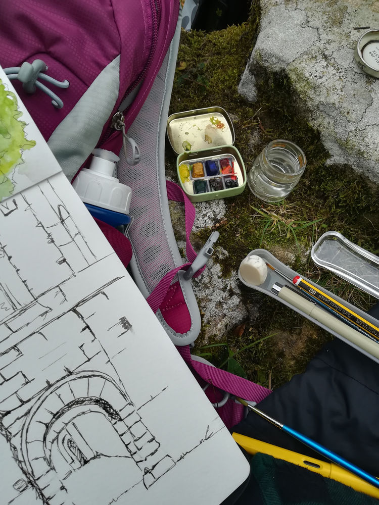 Outdoor Sketching – My journey and tips for taking that first step.