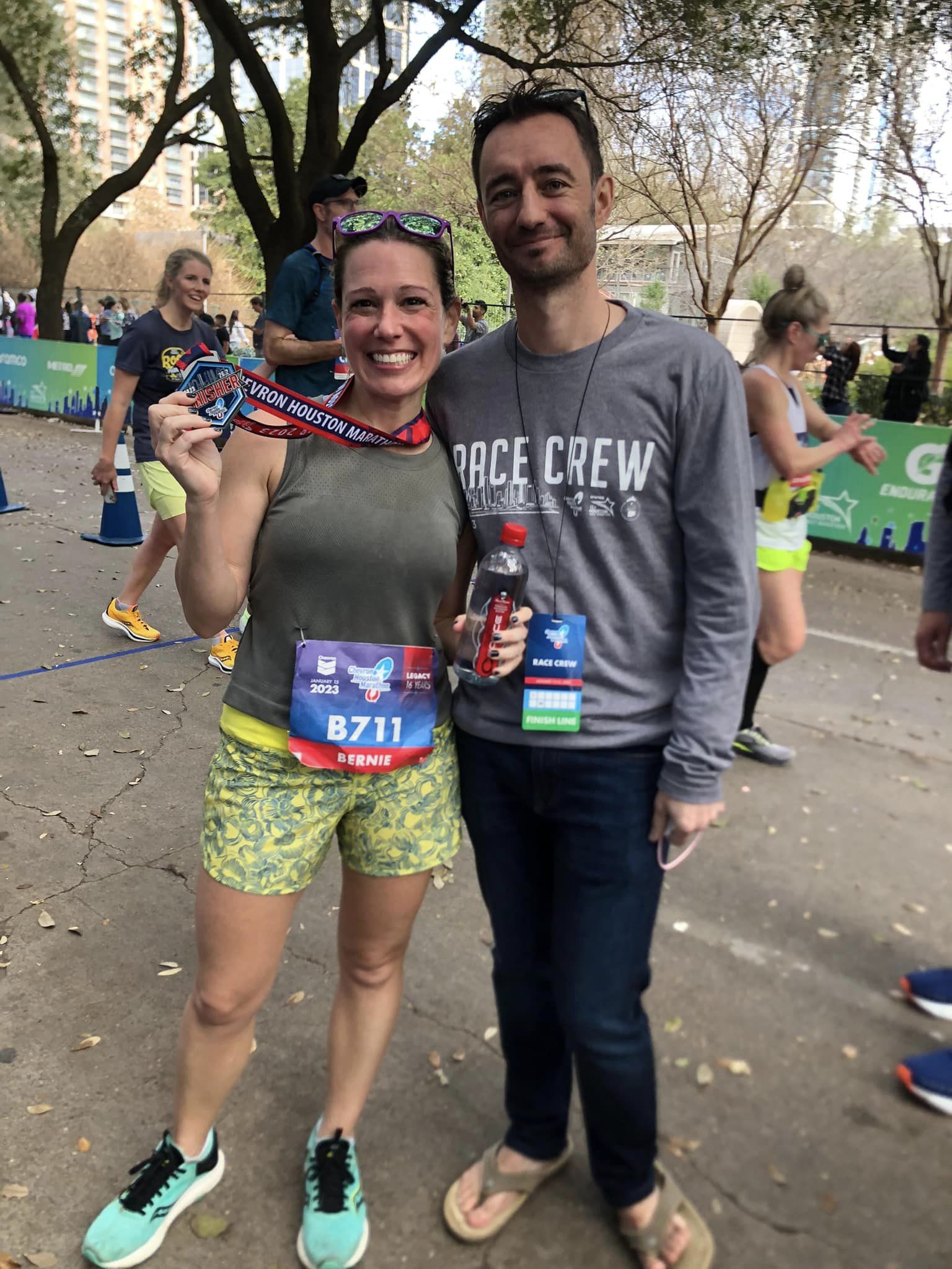 Celebrating Bernie Tretta and her 50th Marathon