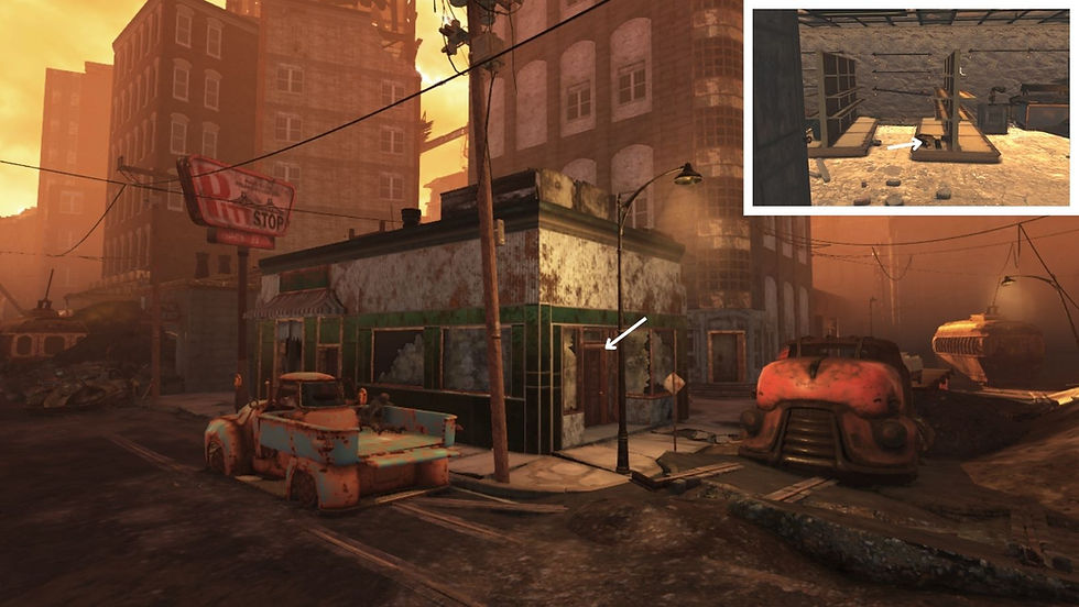 The Pitt: All spawn locations for Steel Ingots for mission 1 Union Dues