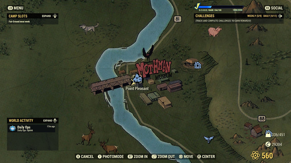 Where to find and how to farm for Mothman Eggs in Fallout 76