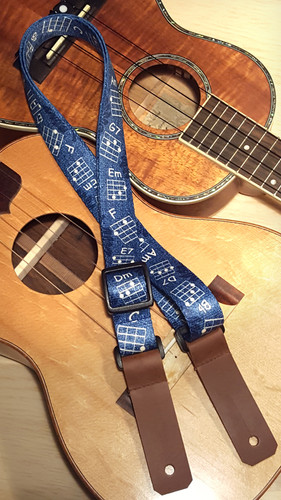 Chords - Denim | Uke Straps