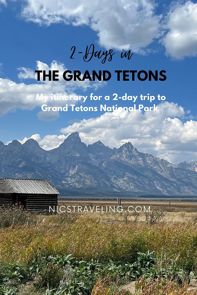 2 Days in Grand Teton National Park
