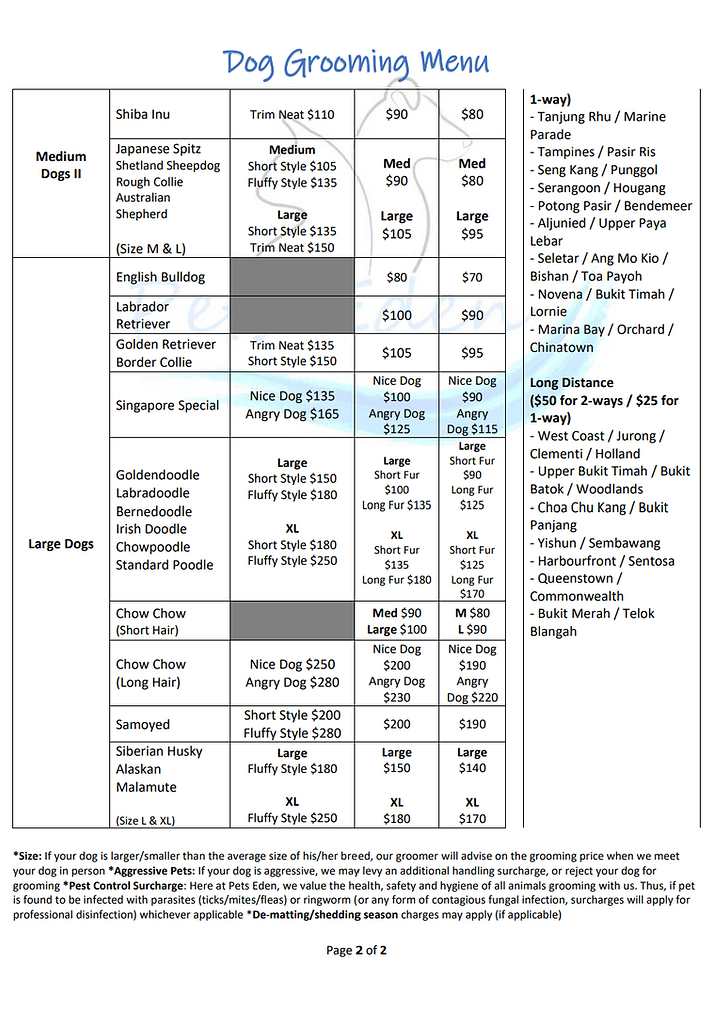 Pets Eden | Dog Grooming