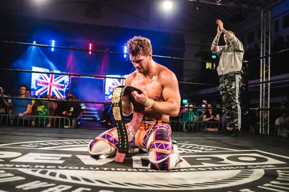 WILL OSPREAY wins the Undisputed British Heavyweight Championship!