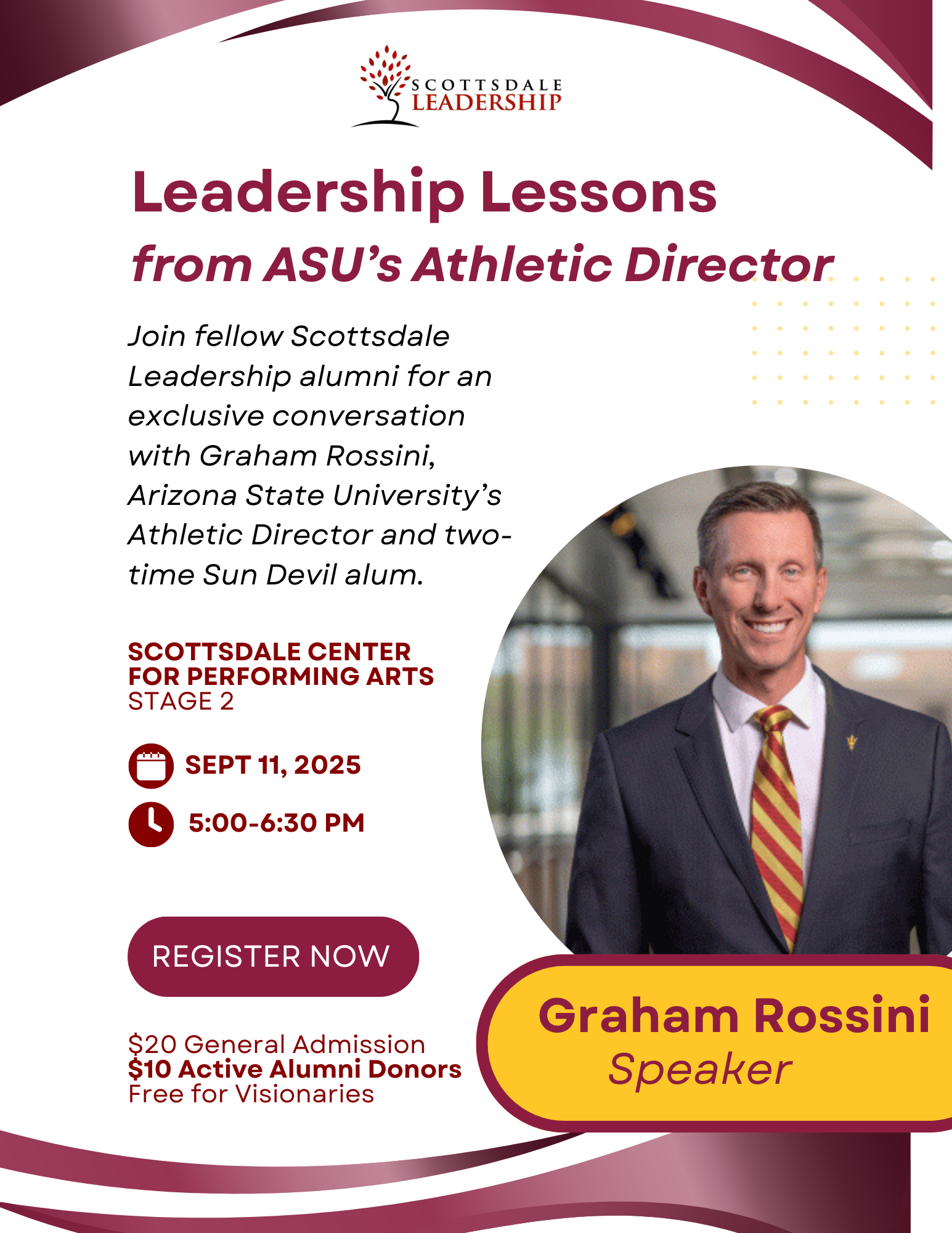 Leadership Lessons from ASU’s Athletic Director | ScottsdaleLeadership