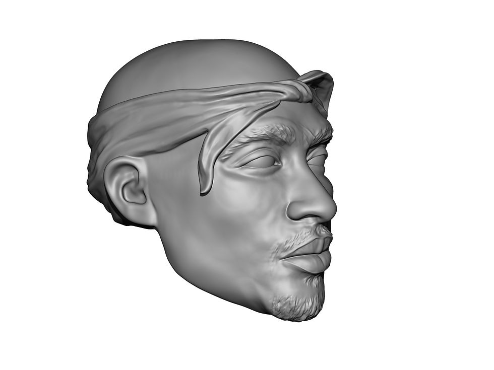 3D printed heads | Veg3d