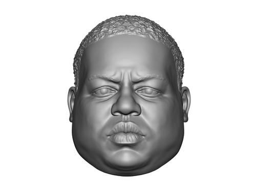 The Notorious B.I.G. Biggie Smalls 3D printed custom action figure he ...