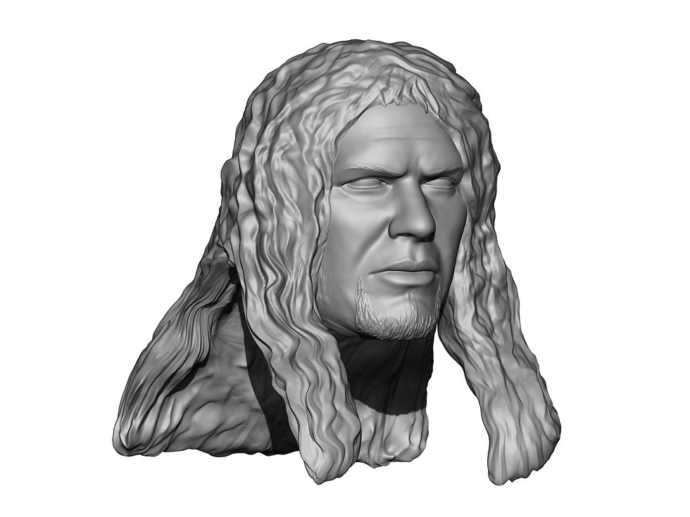 3D printed heads | Veg3d