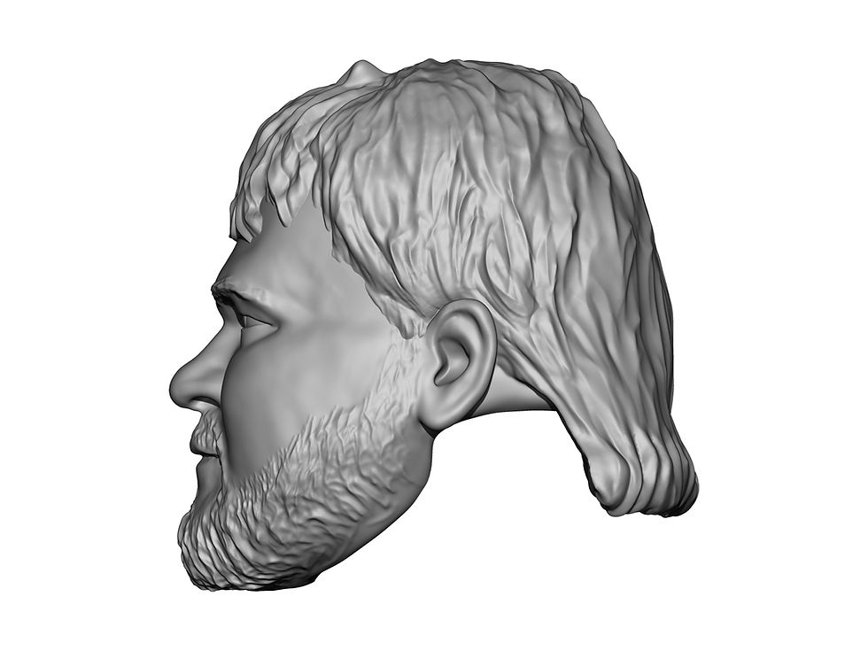 3D printed heads | Veg3d