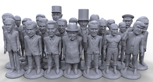 3D printed caricatures | Veg3d