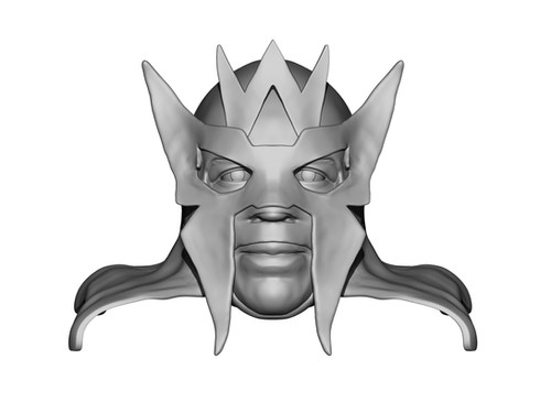 Blitzkrieg WCW 3D printed custom action figure head | Veg3d