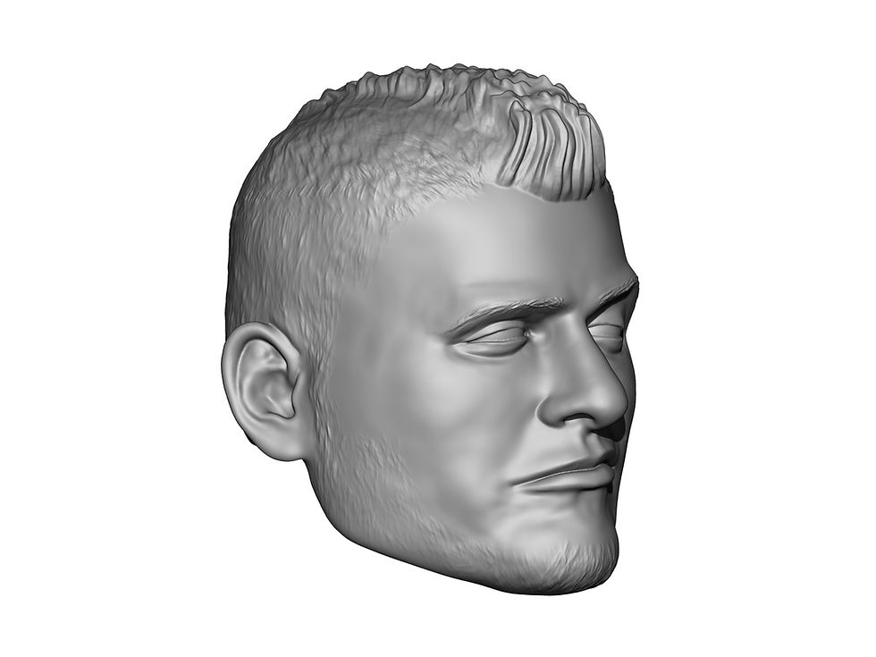 3D printed heads | Veg3d