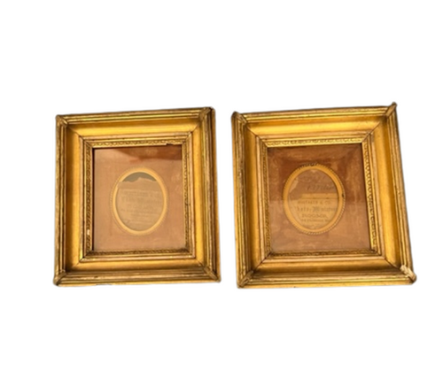 Pair of Miniature Frames | Sawla's Antiques