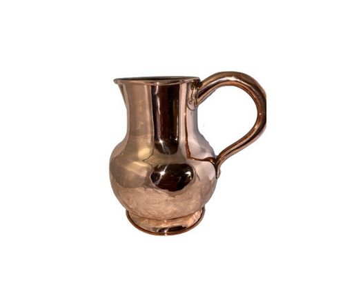 Seamed copper ale pitcher | Ponzi's Antiques