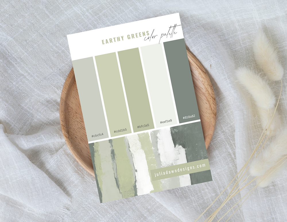 Earthy Greens Color Palette