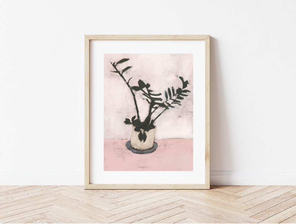 Free Printable Abstract Botanical Art Print