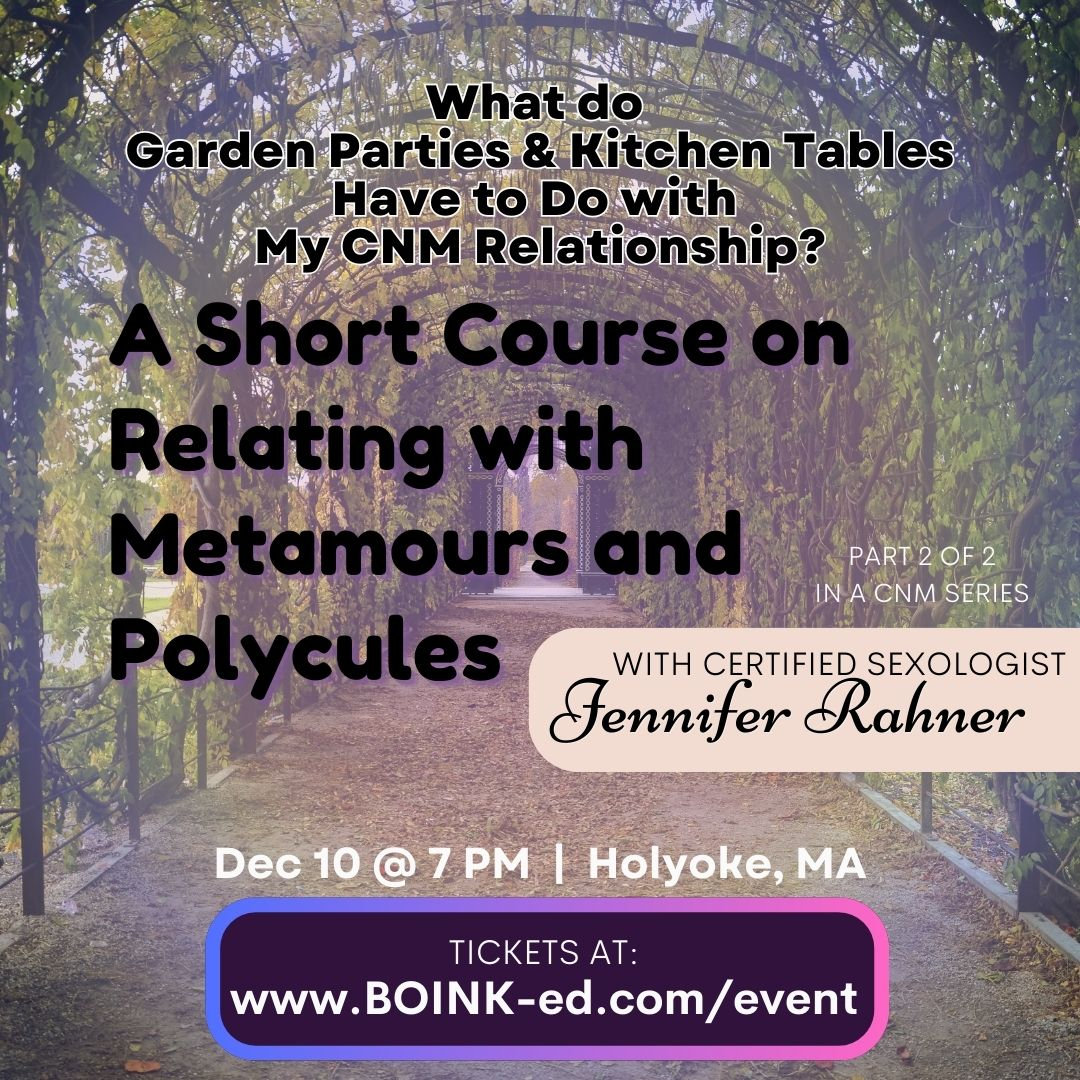 Garden Parties and Kitchen Tables: Relating with Metamours and ...