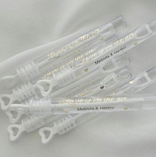 Personalized Bubbles | The Bridal Muse