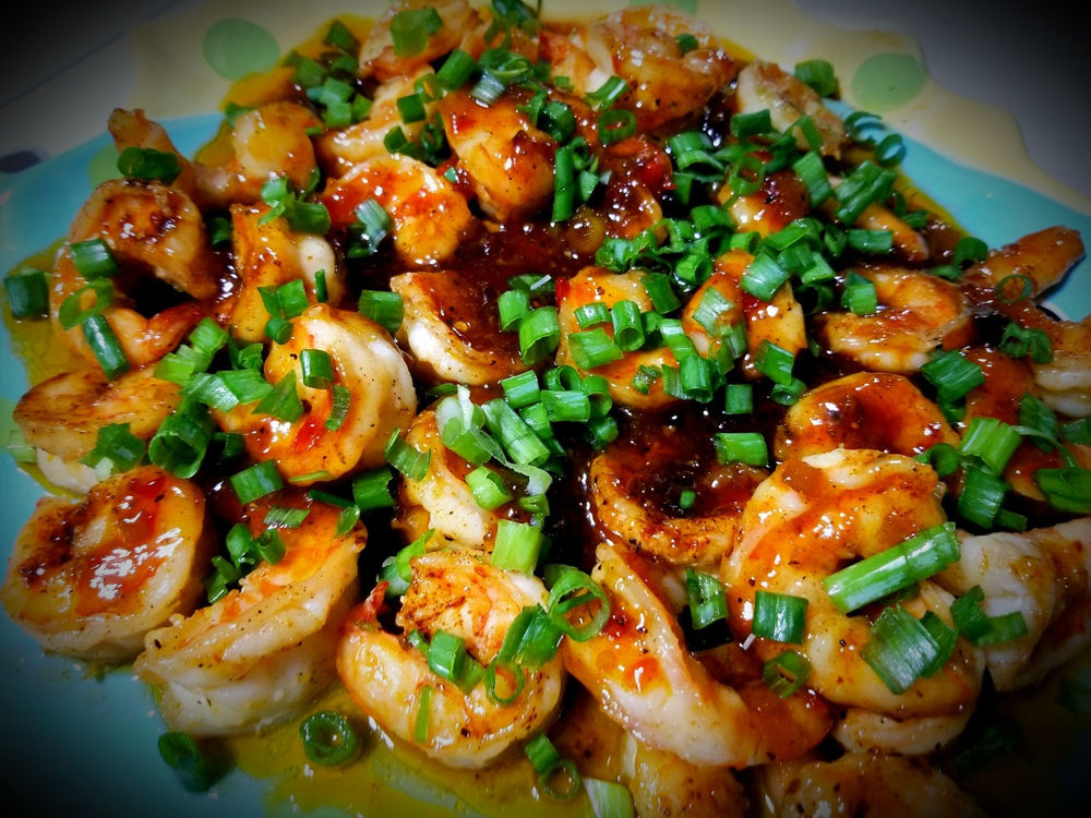 Honey Chipotle Shrimp Taco Platter