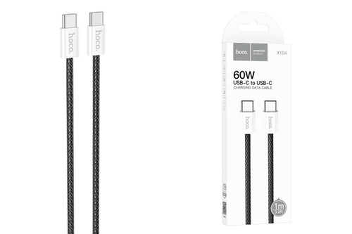 Hoco X104 60W Type-C To Type-C Hızlı Data ve Şarj Kablosu 1m/2m | Bilfon