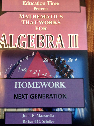 Algebra 2 Next Generation Home Work Book | Education Time Cours