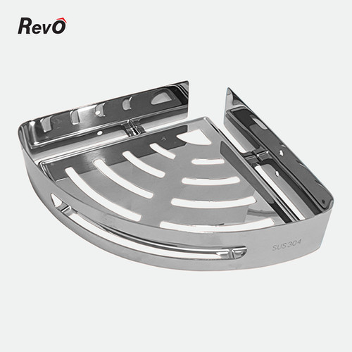 Revo Italy SUS304 Stainless Steel Corner Rack – 1 Tier | Revo Innovati ...