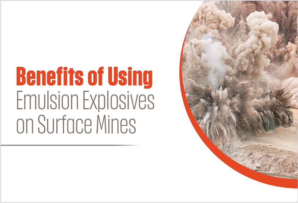 Benefits of Using Emulsion Explosives on Surface Mines