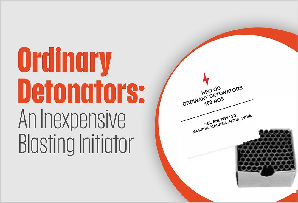 Ordinary Detonators: An Inexpensive Blasting Initiator