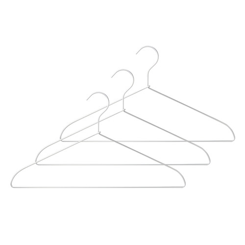 Aluminum Hanger (45cm) - 3pcs | MUJI Philippines