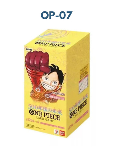 One Piece TCG OP-07 - 500 Years Into The Future Booster Box - Japanese ...