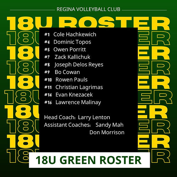 2024 RVC Teams | Regina Volleyball