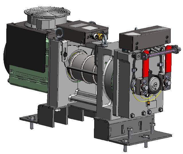 Otis Gen 2 Retrofit machine.