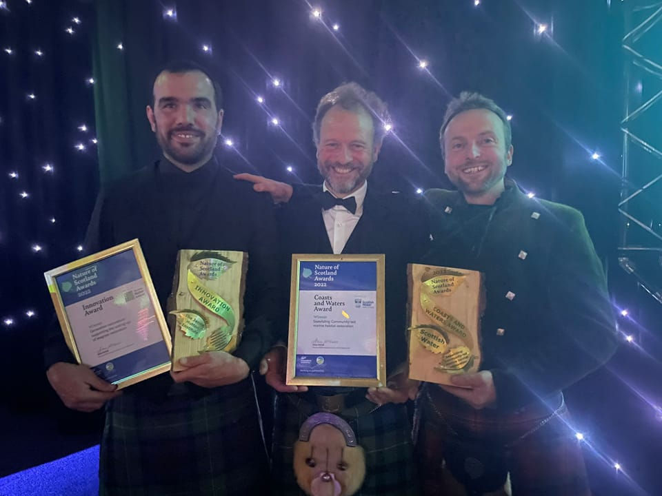 Seawilding Wins at RSPB Nature of Scotland Awards