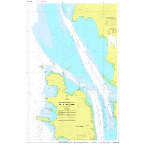 MAL 5419 - DINDING STRAIT NORTHERN APPROACHES | mapsglobespecialist