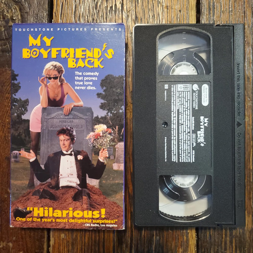 MY BOYFRIEND’S BACK - VHS Tape | CAVITY CuriosityShop