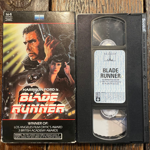 BLADE RUNNER - VHS | CAVITY CuriosityShop