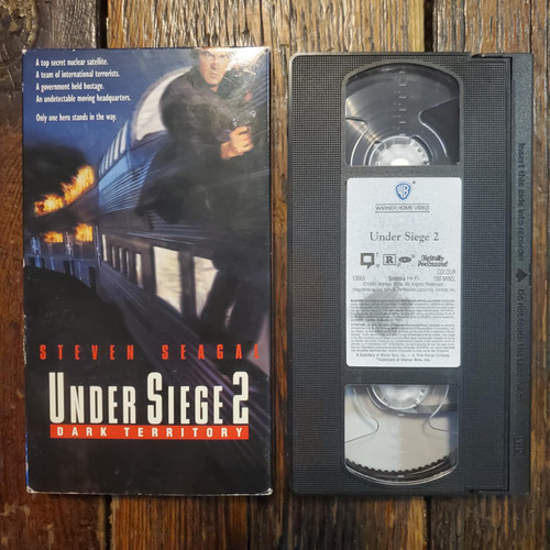 UNDER SIEGE 2 : DARK TERRITORY - VHS Tape | CAVITY CuriosityShop