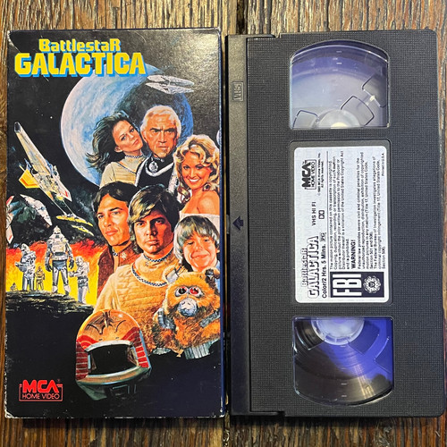 BATTLESTAR GALACTICA - VHS Tape | CAVITY CuriosityShop