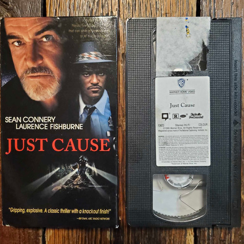 JUST CAUSE - VHS Tape | CAVITY CuriosityShop