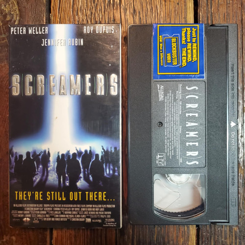 SCREAMERS - VHS Tape | CAVITY CuriosityShop