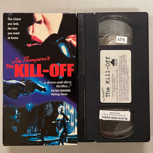Jim Thompson’s THE KILL OFF - VHS Tape | CAVITY CuriosityShop