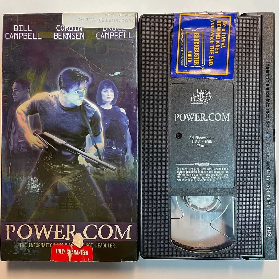 POWER.COM - VHS Tape | CAVITY CuriosityShop