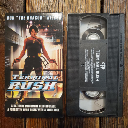 TERMINAL RUSH - VHS Tape | CAVITY CuriosityShop