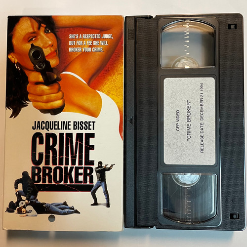 CRIME BROKER - VHS Tape | CAVITY CuriosityShop