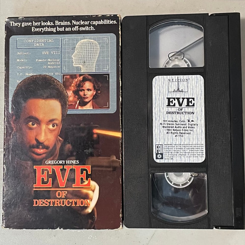 EVE OF DESTRUCTION - VHS Tape | CAVITY CuriosityShop