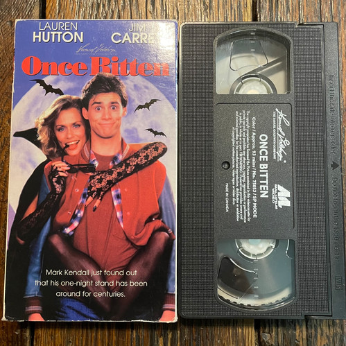 ONCE BITTEN - VHS Tape | CAVITY CuriosityShop