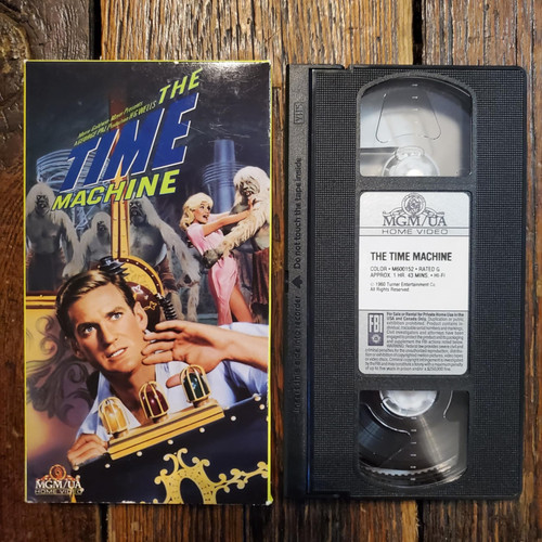 THE TIME MACHINE - VHS Tape | CAVITY CuriosityShop