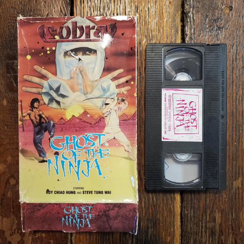 GHOST OF THE NINJA - VHS Tape (Cobra Big Box Video) | CAVITY CuriosityShop