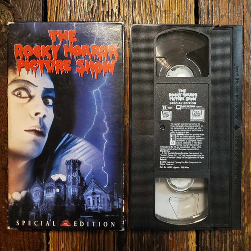 THE ROCKY HORROR PICTURE SHOW - VHS Tape | CAVITY CuriosityShop