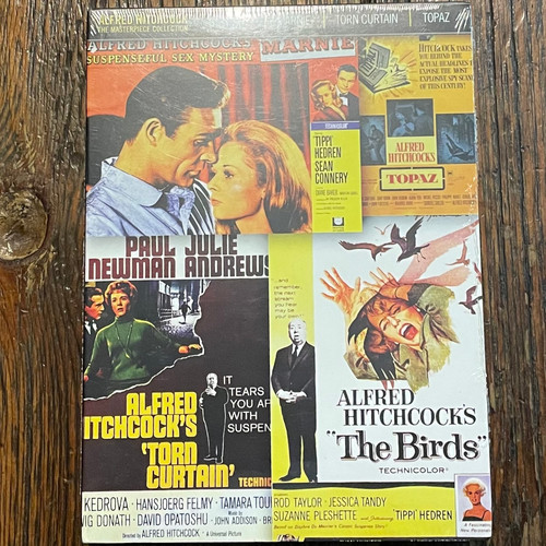 Alfred Hitchcock : THE BIRDS/MARNIE/TORN CURTAIN/TOPAZ - DVD | CAVITY ...